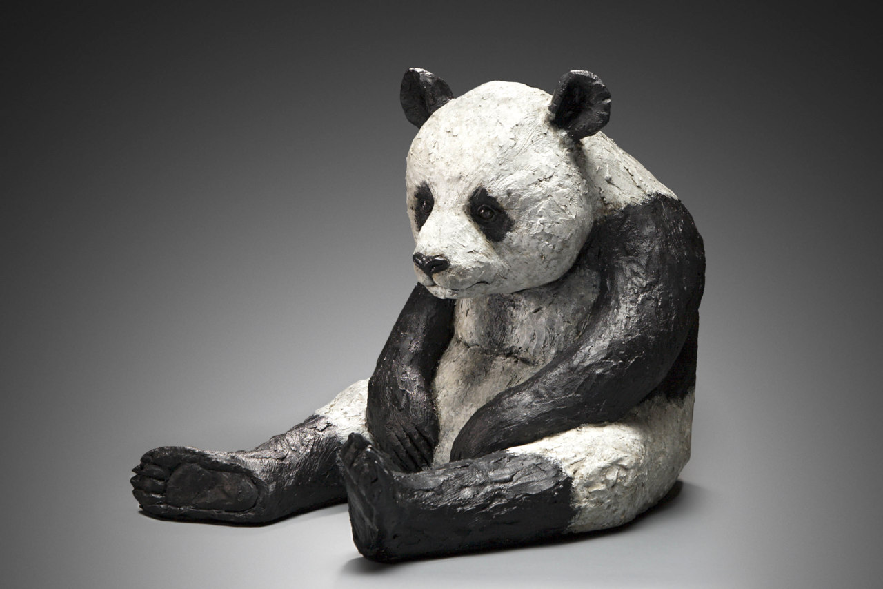 Ceramic raku Panda - campestre.al.gov.br