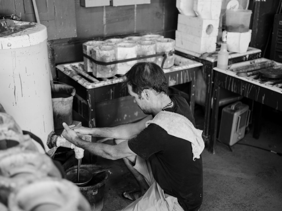 A visit to the studio of Jono Pandolfi. Photography essay by Spencer ...