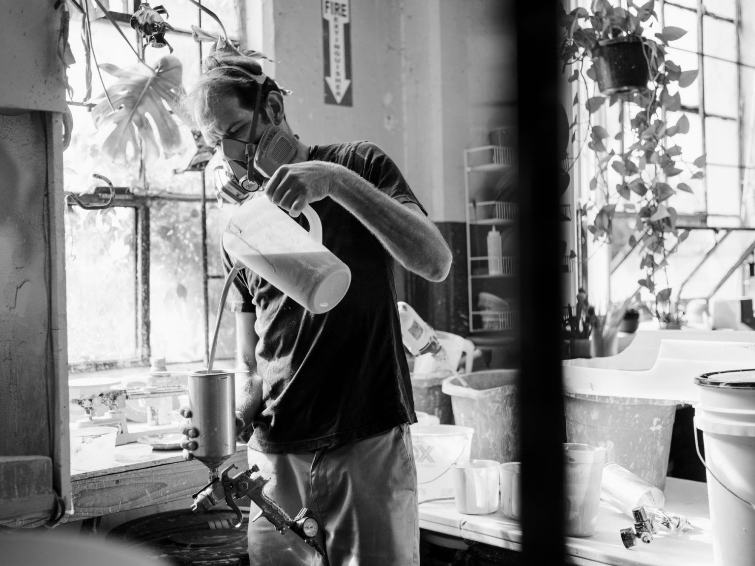 A visit to the studio of Jono Pandolfi. Photography essay by Spencer ...