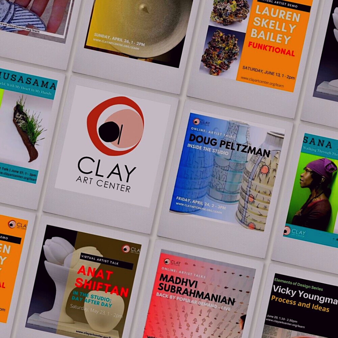 The Clay Art Center launched a virtual library of artist talks ...