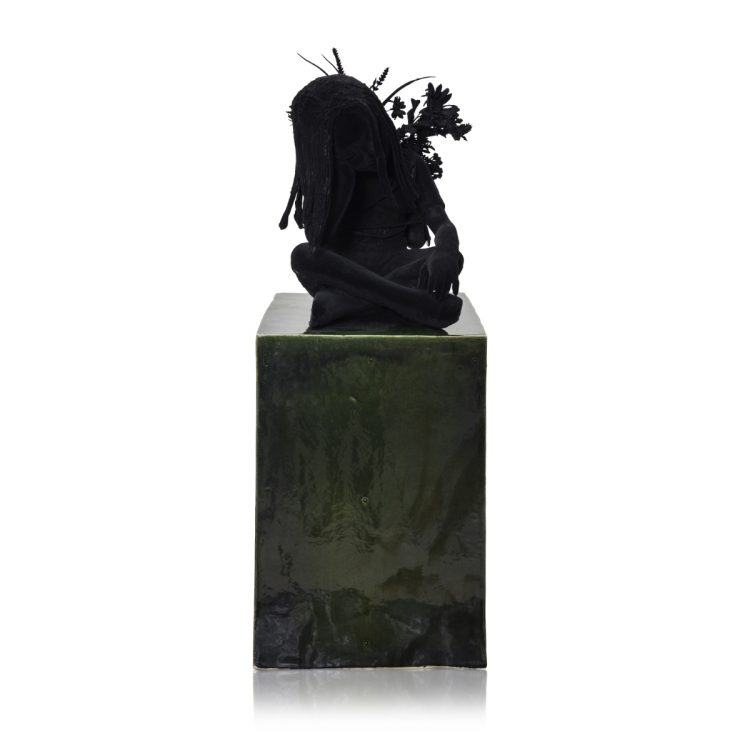 Kim Simonsson: Moss cabbage people at Galerie NeC, Paris - Ceramics Now