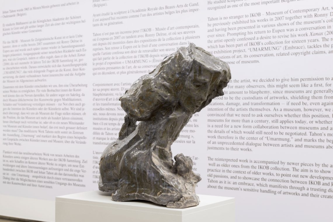 Johan Tahon: Embrace at IKOB - Museum For Contemporary Art, Eupen ...