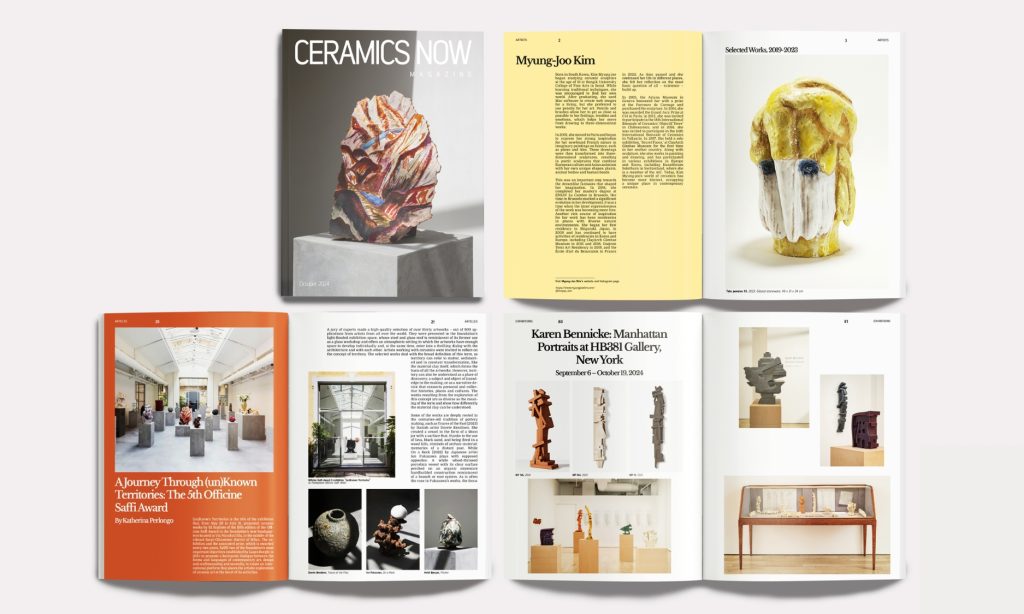 Ceramics Now announces the relaunch of Ceramics Now Magazine - Ceramics Now