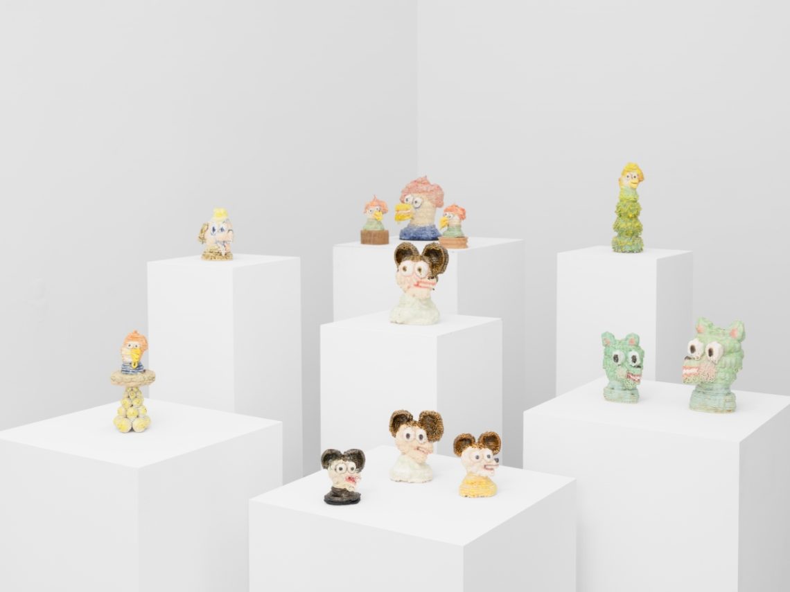 Eun-Ha Paek: Plumage at Stroll Garden, Los Angeles - Ceramics Now