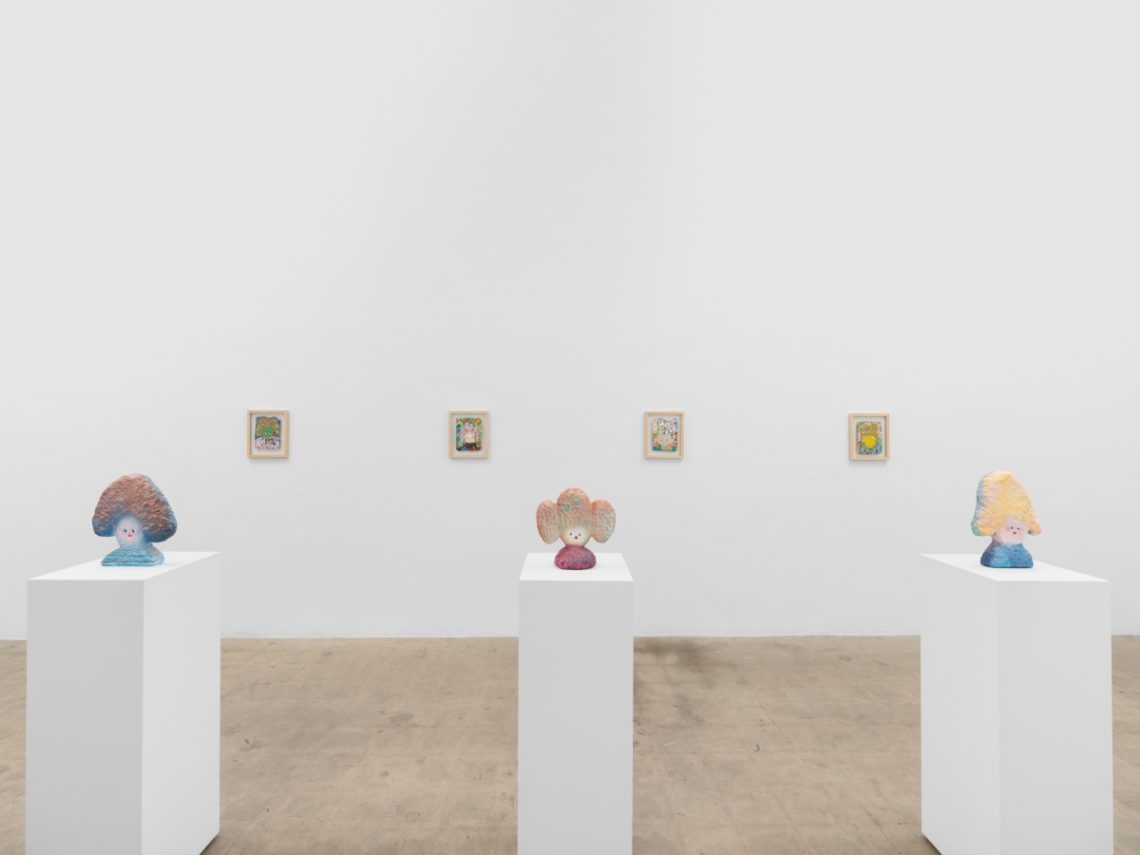 Eun-Ha Paek: Plumage at Stroll Garden, Los Angeles - Ceramics Now