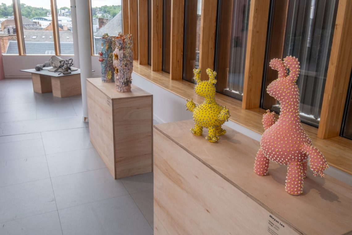 Alive & Unfolding contemporary ceramics exhibition at le Delta, Namur ...