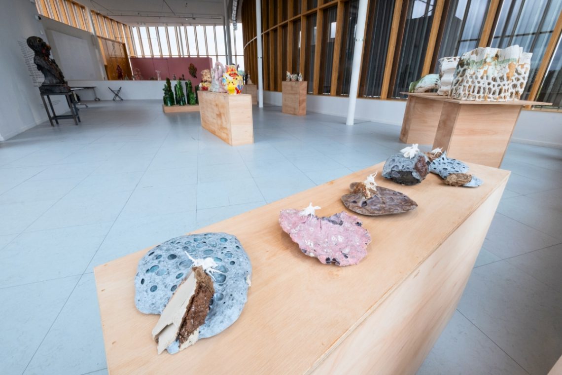 Alive & Unfolding contemporary ceramics exhibition at le Delta, Namur ...