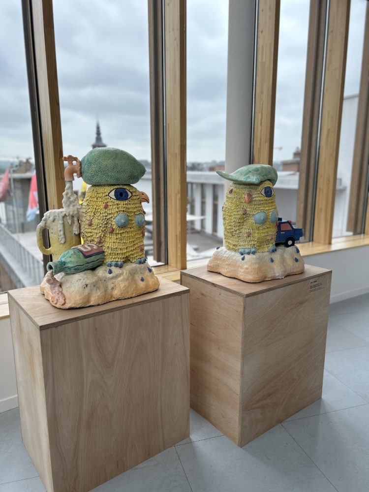 Alive & Unfolding contemporary ceramics exhibition at le Delta, Namur ...