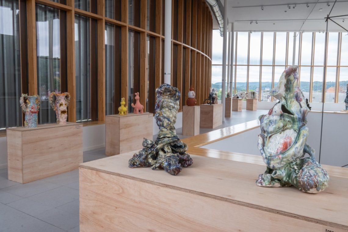 Alive & Unfolding contemporary ceramics exhibition at le Delta, Namur ...