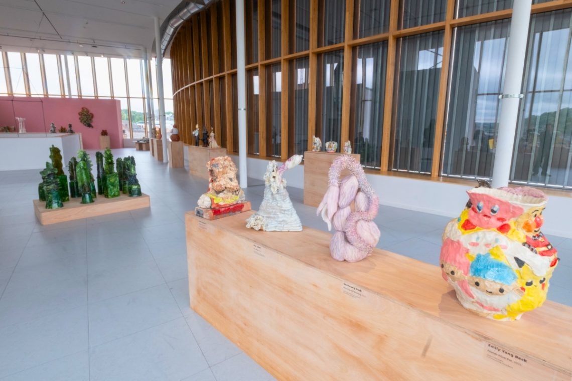 Alive & Unfolding contemporary ceramics exhibition at le Delta, Namur ...