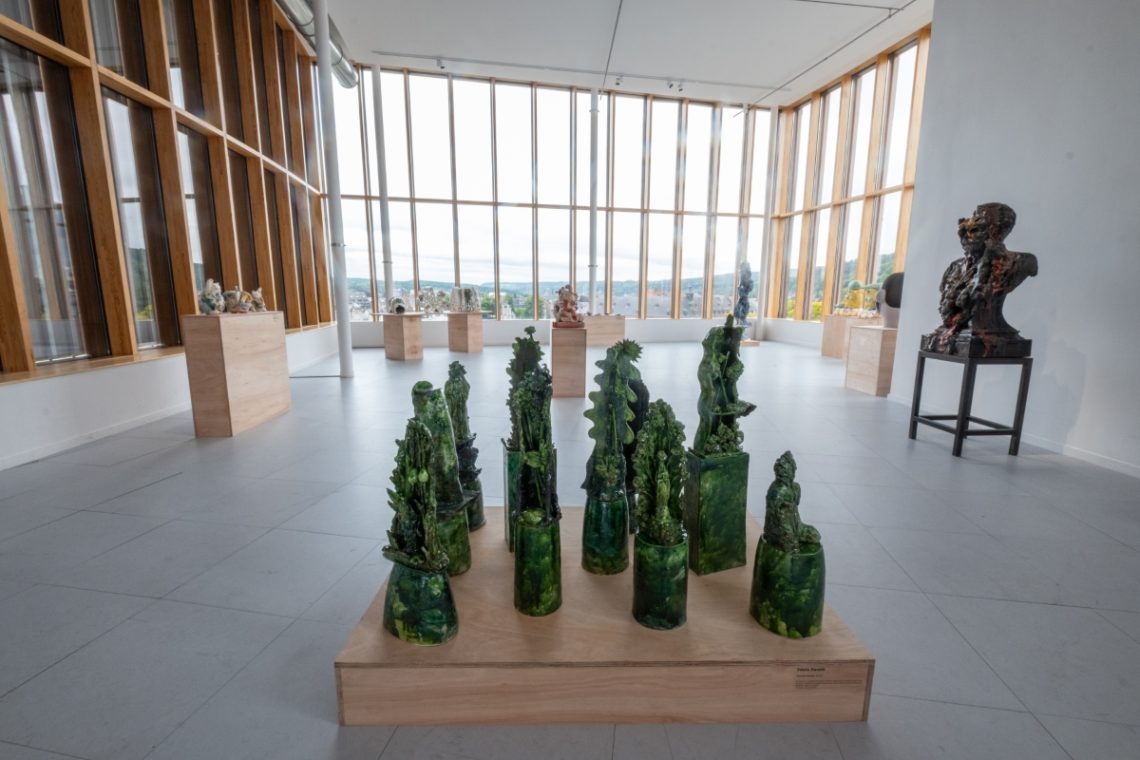 Alive & Unfolding contemporary ceramics exhibition at le Delta, Namur ...