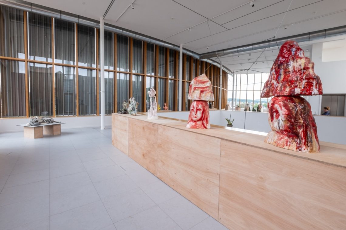 Alive & Unfolding contemporary ceramics exhibition at le Delta, Namur ...