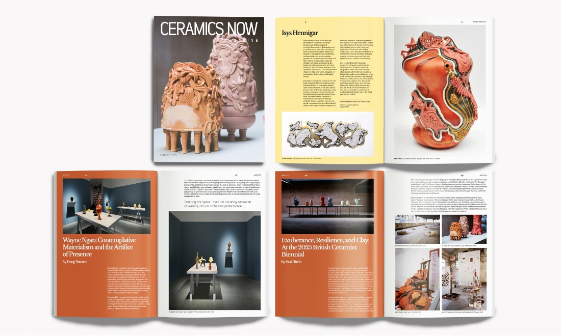 Ceramics Now Magazine - Ceramics Now